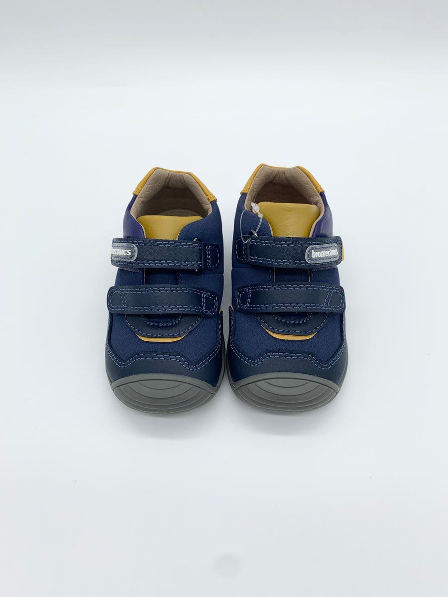 Biomecanics Ocean/Yellow Shoe – Lil Stompers IE