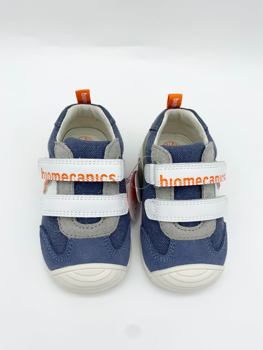 Biomecanics B Shoe Azul Blue/Grey – Lil Stompers IE